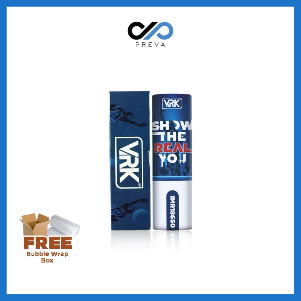 Jual VRK 18650 3000MAH BATTERY VRK BATERAI VRK 3000MAH by VRK | Shopee ...