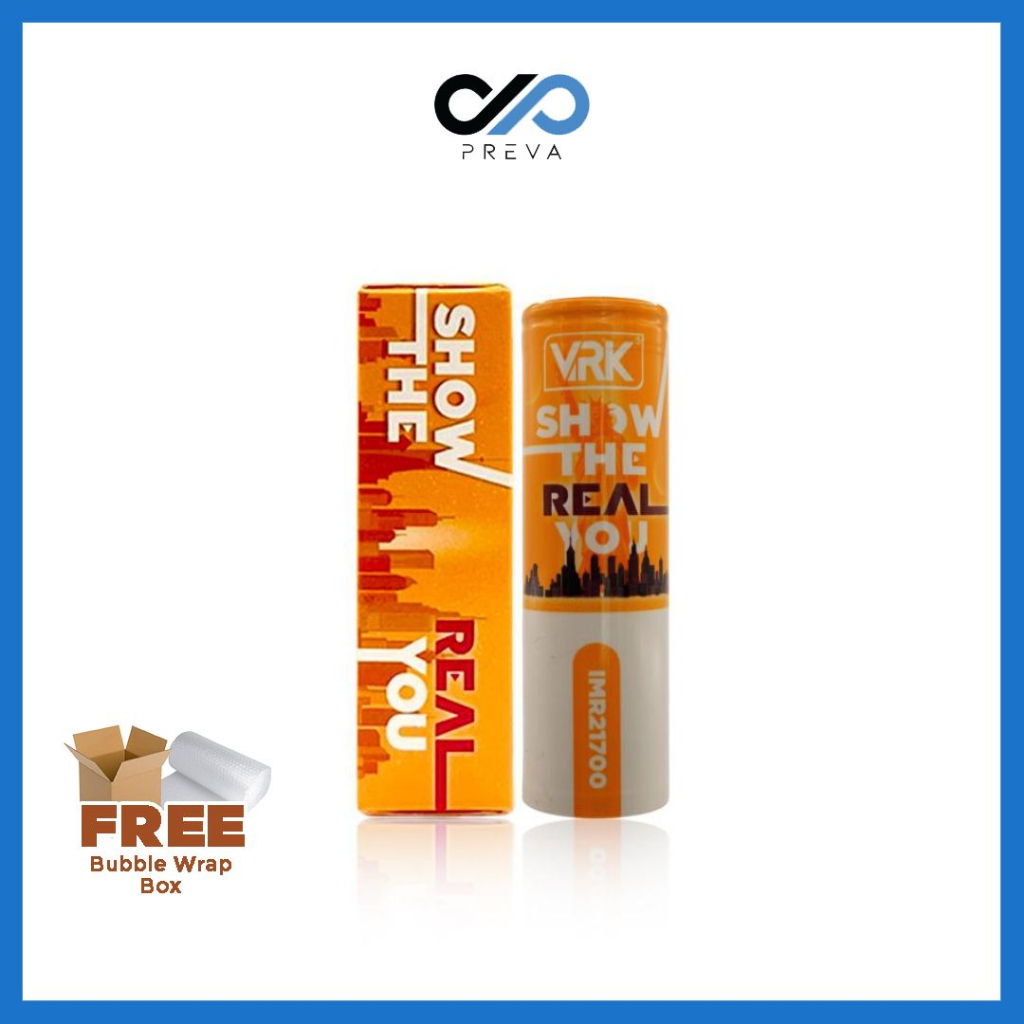 Jual VRK 21700 3750MAH BATTERY VRK BATERAI VRK 3750MAH by VRK | Shopee ...
