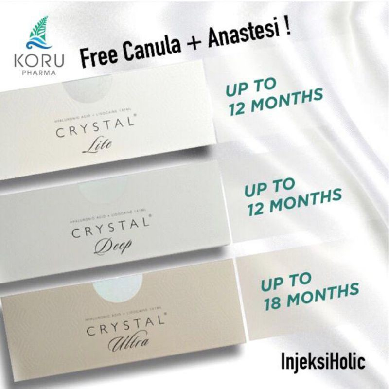 Jual Best Seller !! CRYSTAL Filler (Long Lasting Result Guarantee ...