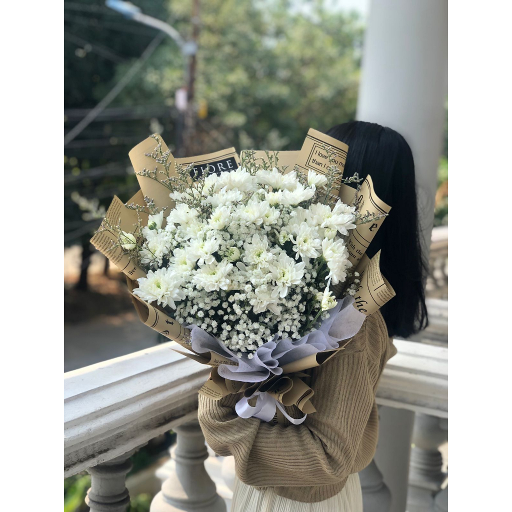 Jual ASTER BOUQUET [ FRESH FLOWER / BUNGA ASLI ] | Shopee Indonesia