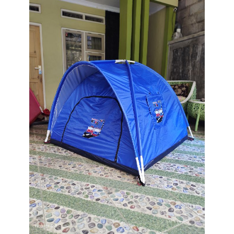 Jual TENDA ANAK warna pink | Grey | biru | tenda anak dino | tenda anak ...