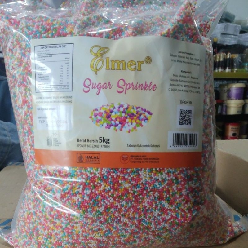 Jual springkel 250gr dan 500 grrepack sprinkle sugar | Shopee Indonesia