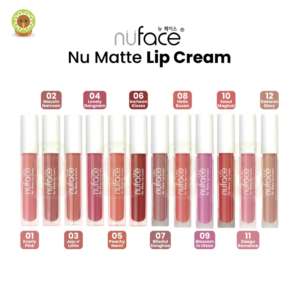 Jual NUFACE NU MATTE LIP CREAM - NU FACE LIPCREAM | Shopee Indonesia