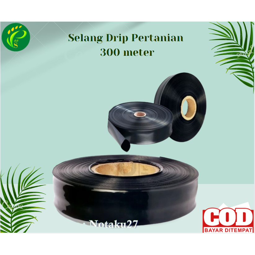 Jual Selang Drip 5 micron 4 cm 300 meter - Pipa 3/4 inch | Shopee Indonesia
