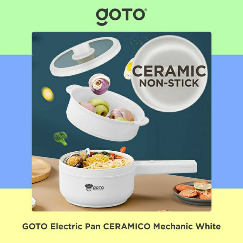 Jual GOTO Panci Listrik Keramik | Shopee Indonesia