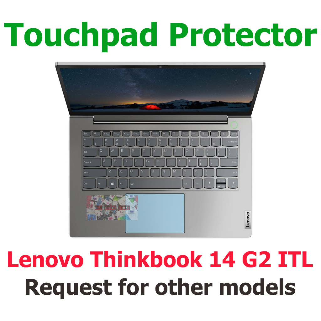 Jual Touchpad Trackpad Protector Lenovo Thinkbook 14 G2 ITL | Shopee ...