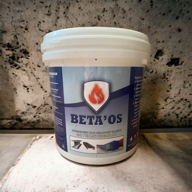 Jual cat anti api pelapis api betaos ukuran 1kg | Shopee Indonesia