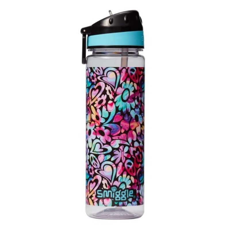 Jual Smiggle Drink Bottle Plastic Flower Original - Botol Minum Smiggle ...