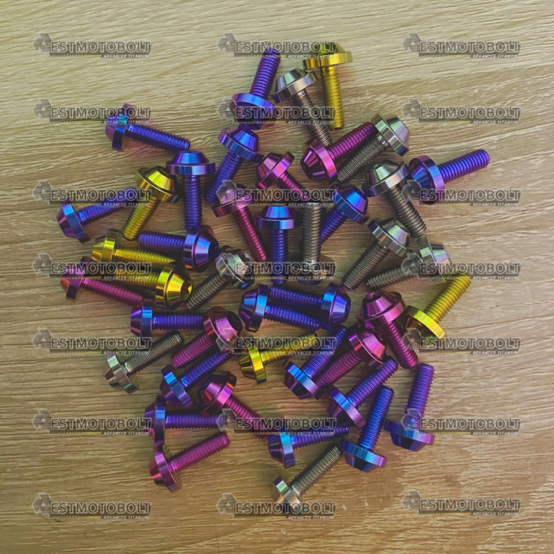 Jual BAUT DISC BRAKE ( PIRINGAN ) TITANIUM GR5 ( HARGA 1 PCS ) | Shopee Indonesia