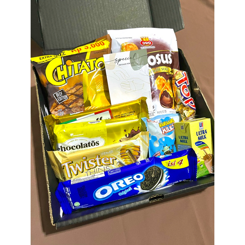 Jual Snack Box Murah Hampers Isi Snack Medan | Shopee Indonesia