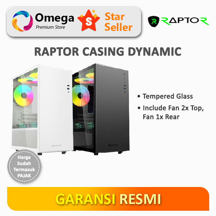 Jual Casing Gaming Raptor Dynamic | Shopee Indonesia