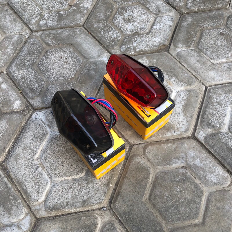 Jual lampu belakang bsa led stoplam cb bsa led | Shopee Indonesia
