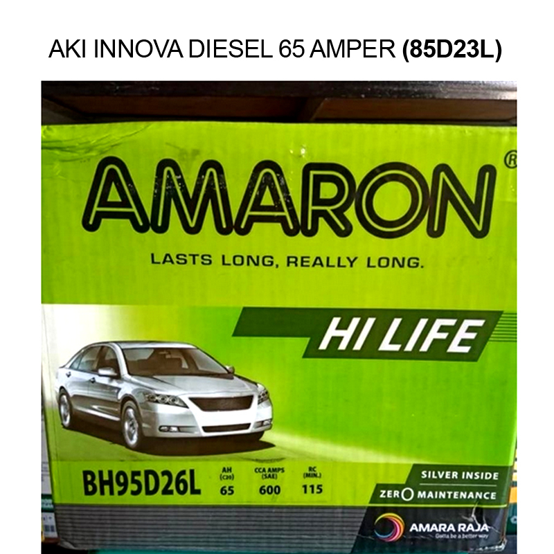 Jual AMARON 95D26L.Aki mobil Toyota Innova DIESEL (versi sebelum reborn) | Shopee Indonesia