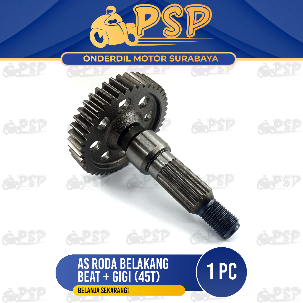 Jual As Roda Belakang Beat + Gigi (45 T) - Gear Gir Ger Comp Final Gigi ...