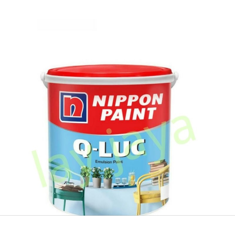 Jual Cat Tembok Nippon Paint Qluc Kemasan 4,5kg | Shopee Indonesia