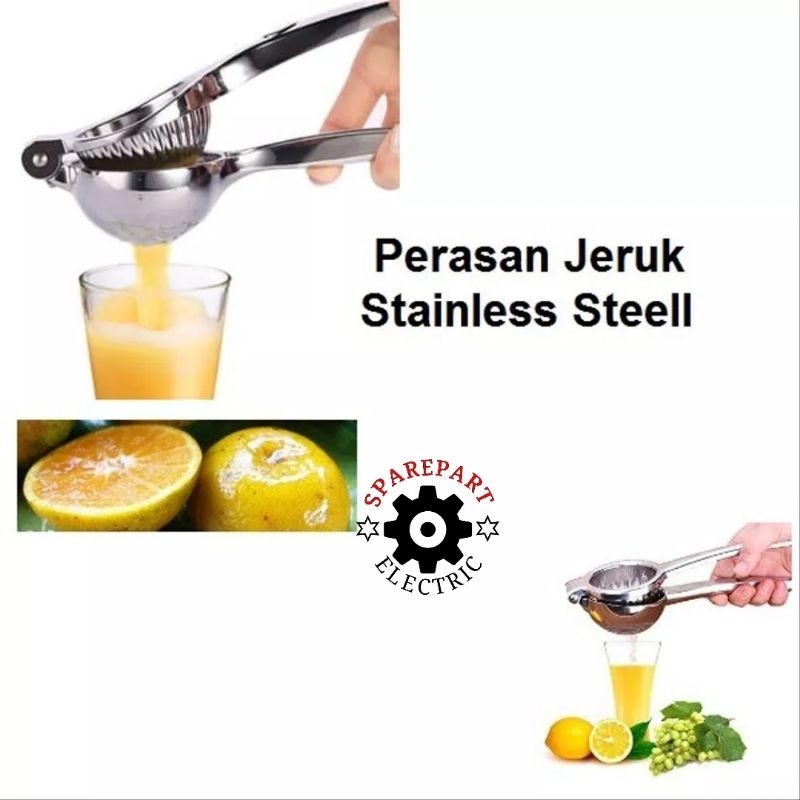 Jual ALAT PERAS - PERASAN JERUK LEMON STAINLESS STEEL | Shopee Indonesia
