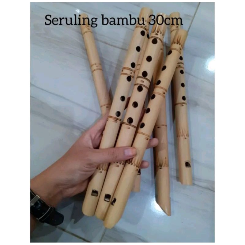 Jual SERULING/SULING TRADISIONAL BAMBU 6 LUBANG & SULING BURUNG ...