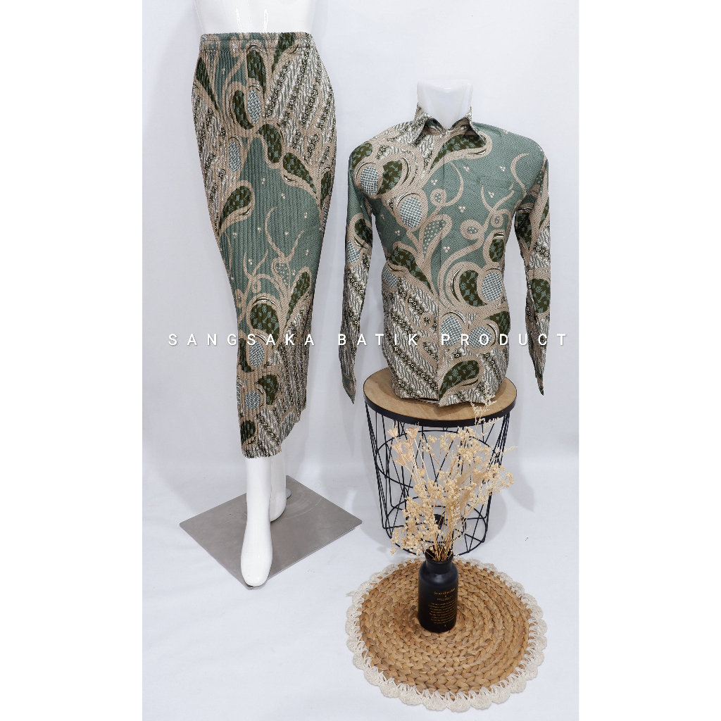 Jual Batik couple / baju batik couple / batik set / batik lengan ...