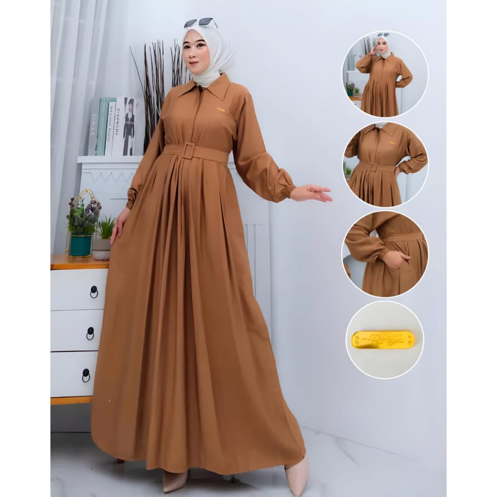 Jual Zuca Shop Carissa Dress Model Terbaru Kekinian Dress Kondangan ...