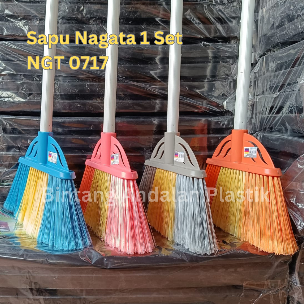 Jual Sapu Nagata 0717 / Sapu Lantai / Sapu Plastik Nylon / Sapu Turki ...