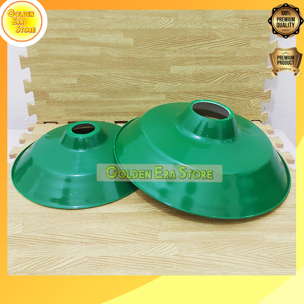 Jual Kap Lampu Jalan WD Hijau Gantung E27 dan E40 Kap Hijau / Kap Lampu ...