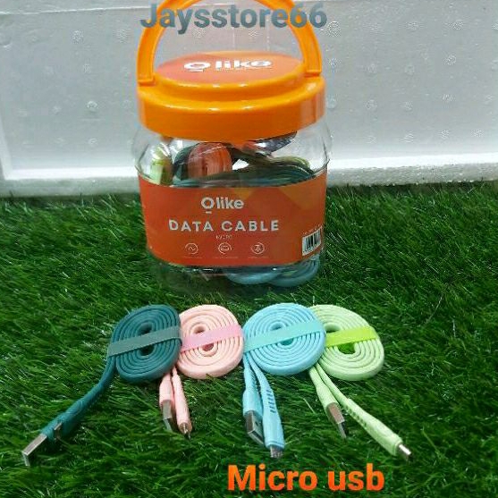 Jual Kabel Data OLIKE D302M MICRO USB 2.4A Fast Charging Flexsibel ...