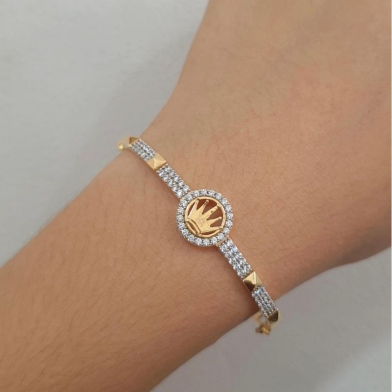 Jual Gelang Bangle rolex (Merah 700/16k) | Shopee Indonesia