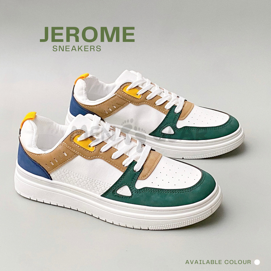 Jual MENFOOTGEAR Jerome Sepatu Pria Casual Sneakers Olahraga Running ...