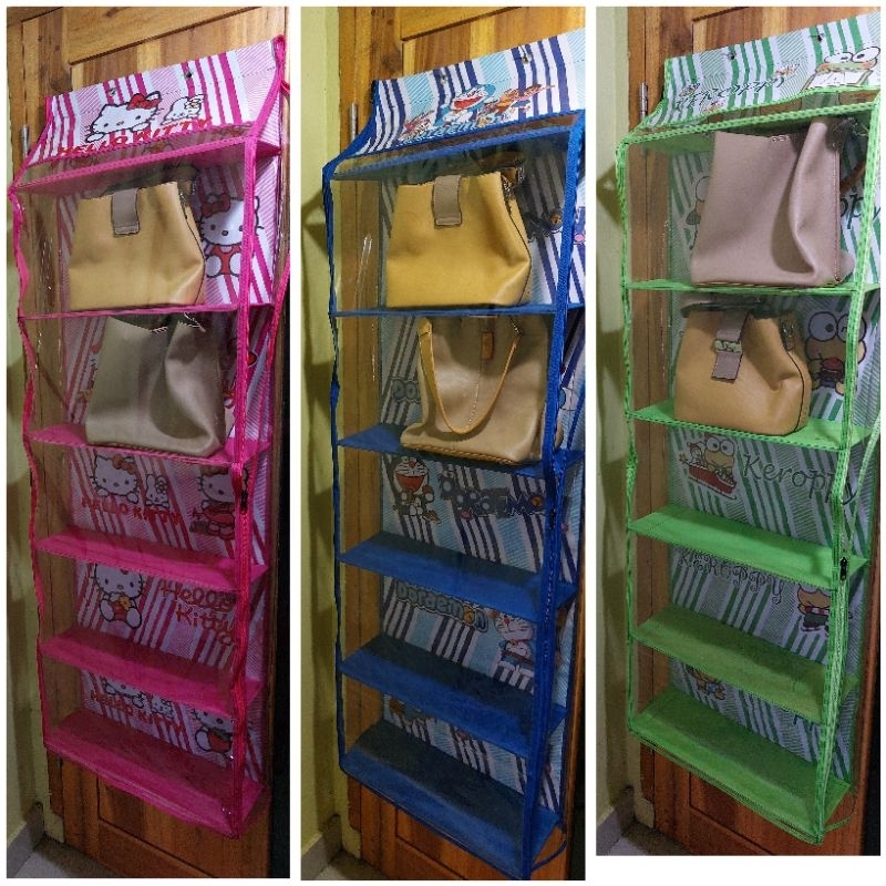 Jual Rak tas gantung karakter jumbo mika tebal full resleting alas ...