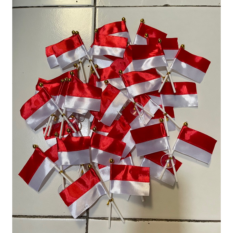Jual ☄️New event BENDERA MERAH PUTIH KECIL HIASAN KACA MOBIL ...
