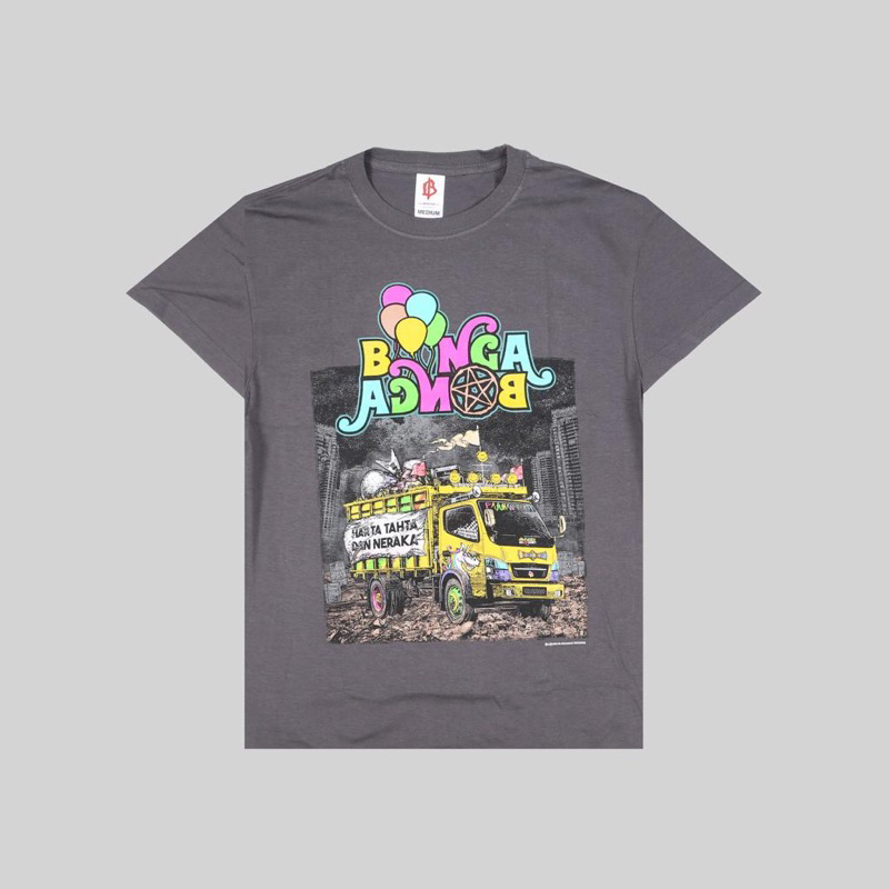 Jual TSHIRT - BONGA BONGA - HARTA TAHTA NERAKA - ROCKMERCH | Shopee Indonesia