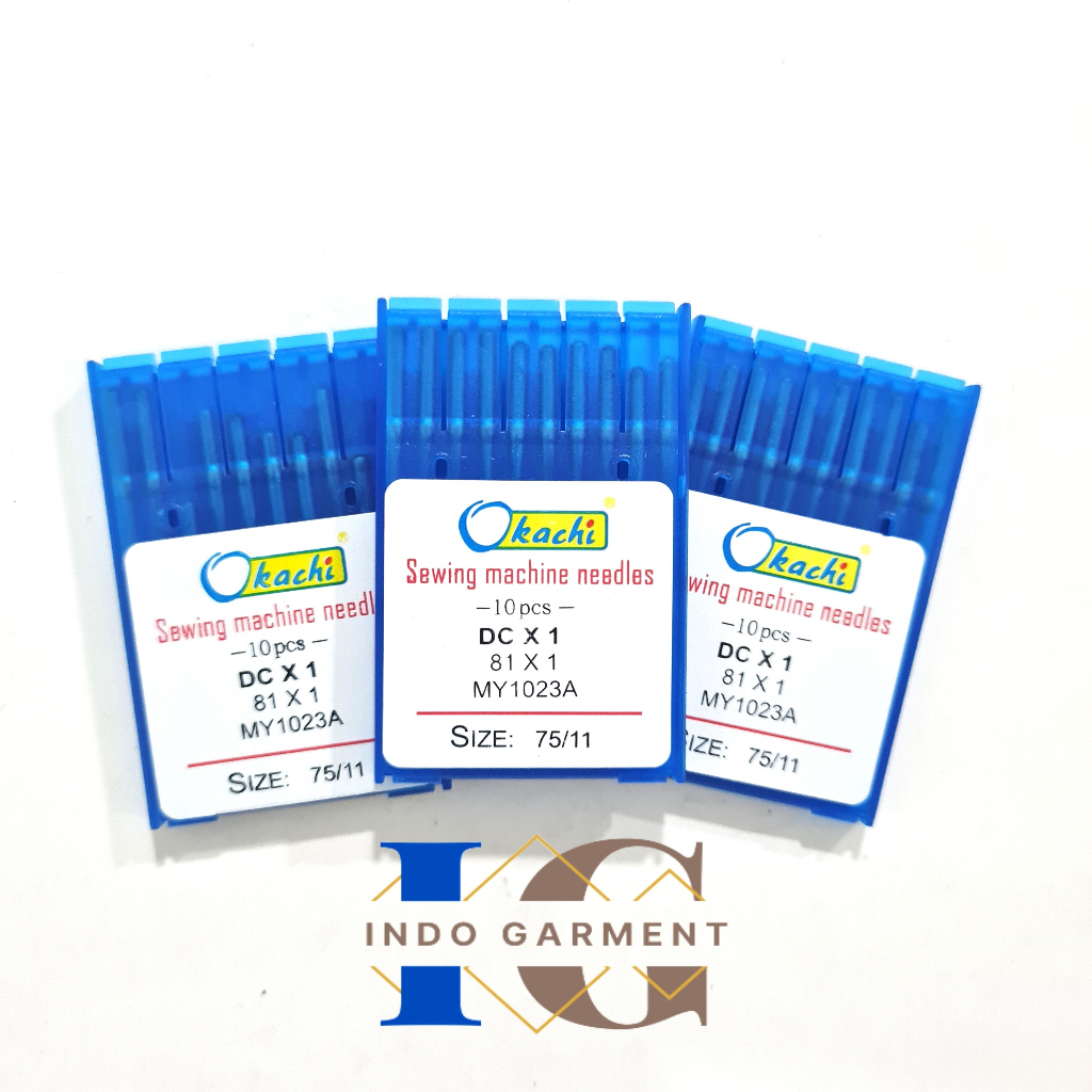Jual [1 Pack] Jarum Mesin Jahit Obras DCx1 OKACHI NEEDLES - Jarum DC ...