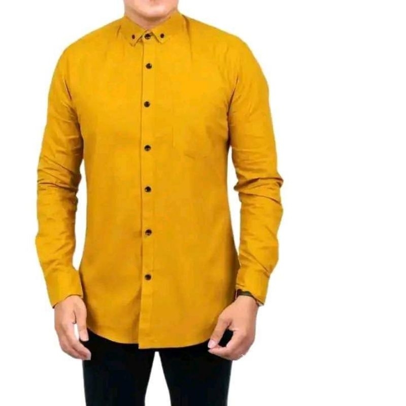 Jual baju polos pria / kemeja polos pria /Hem polos pria / kemeja polos ...