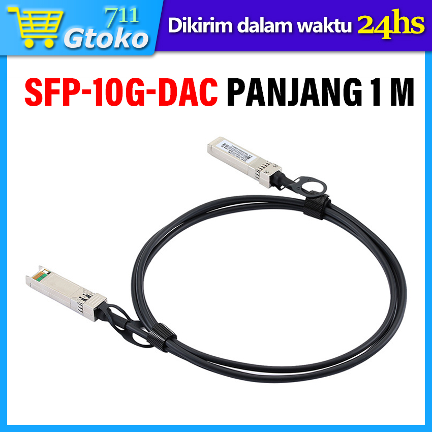 Jual DAC SFP Direct Attach Cable 10G SFP to SFP Copper Patch Cable ...