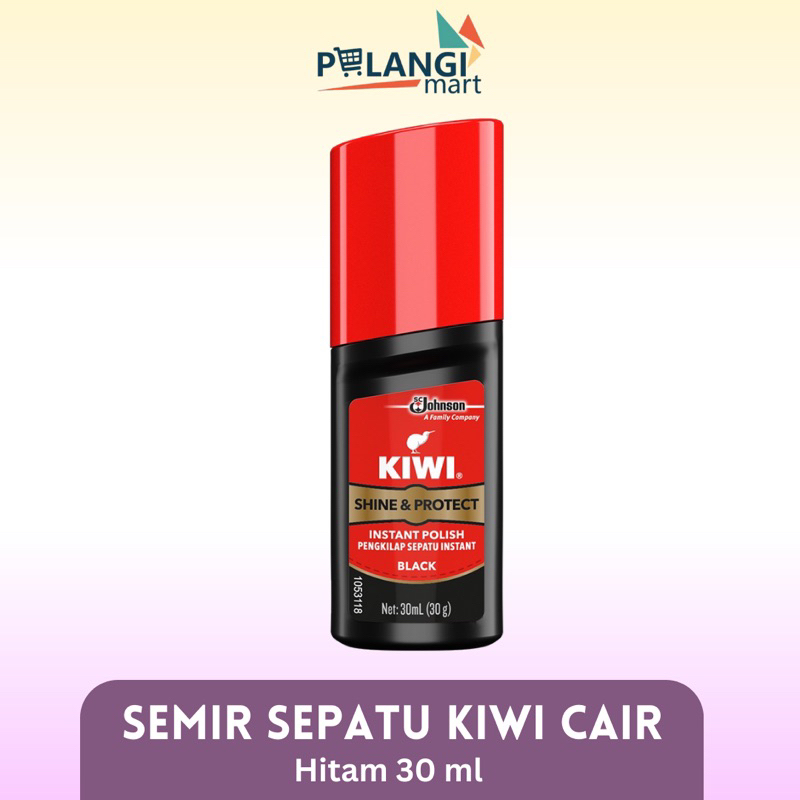 Jual SEMIR SEPATU KIWI CAIR HITAM 30 ML | Shopee Indonesia