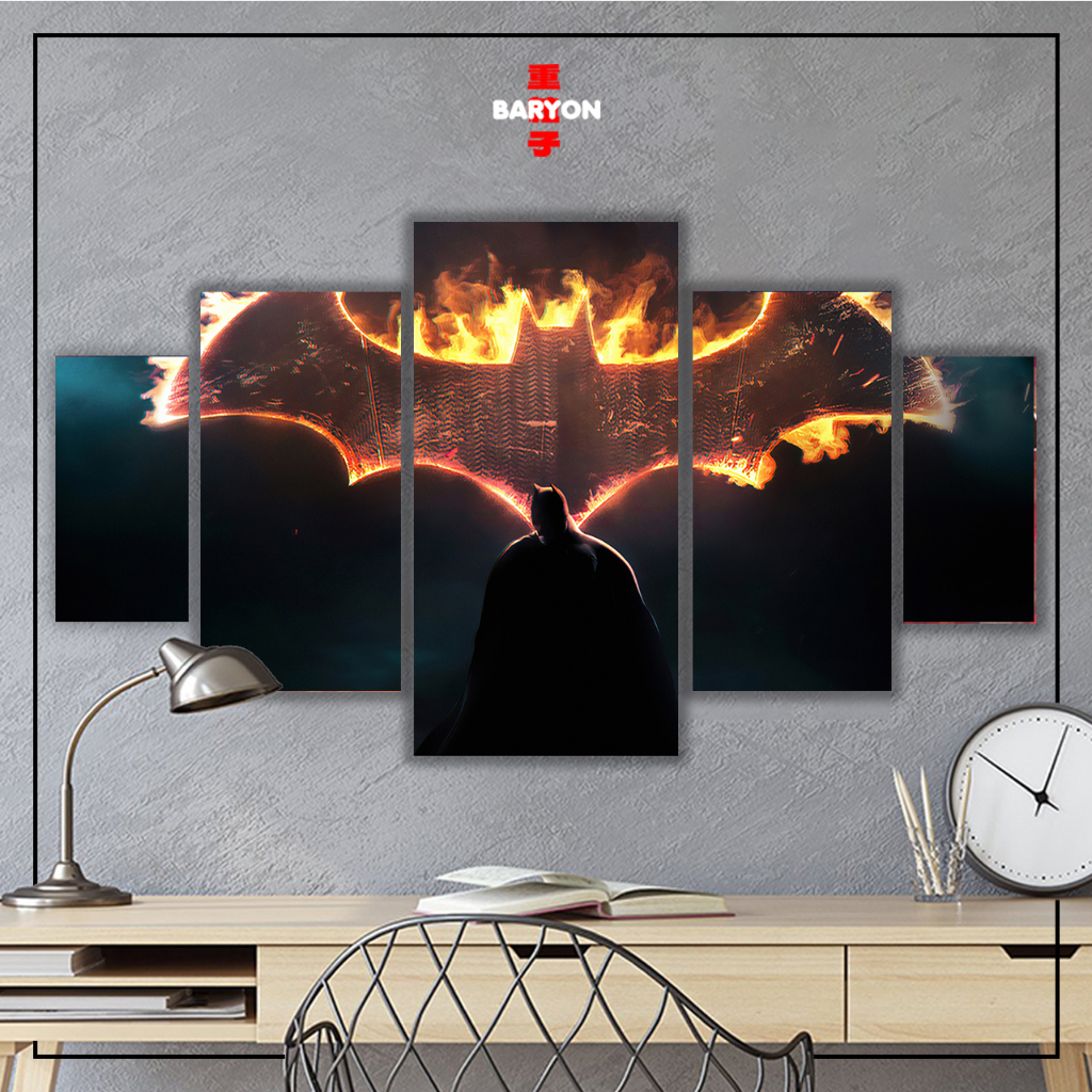 Jual BARYONWallDecor PAJANGAN HIASAN KAMAR BATMAN 1 Set Hiasan Dinding ...