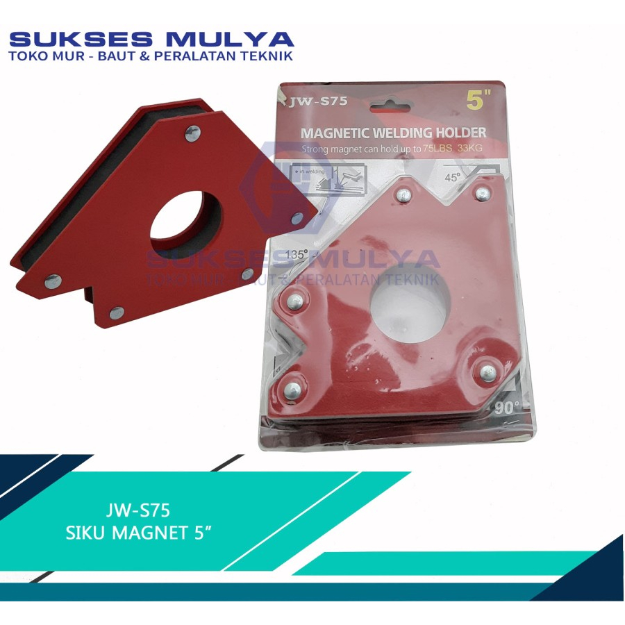 Jual WIPRO Siku magnet 3 inch Magnet las heavy duty Siku Maknet ...