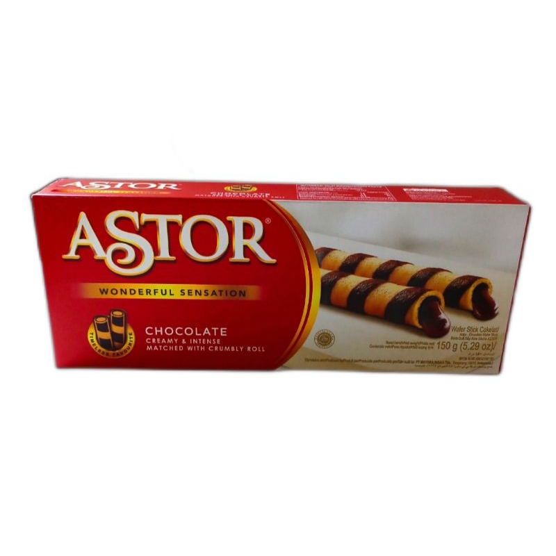Jual ASTOR WAFER STIK COKELAT BOX 150GRAM | Shopee Indonesia