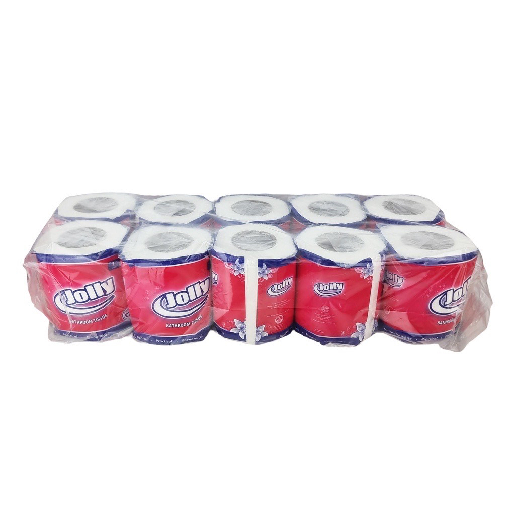 Jual [ 10 PACK ] Tisu JOLLY Tissue Gulung Tisu Toilet BALL - Isi 10 ...