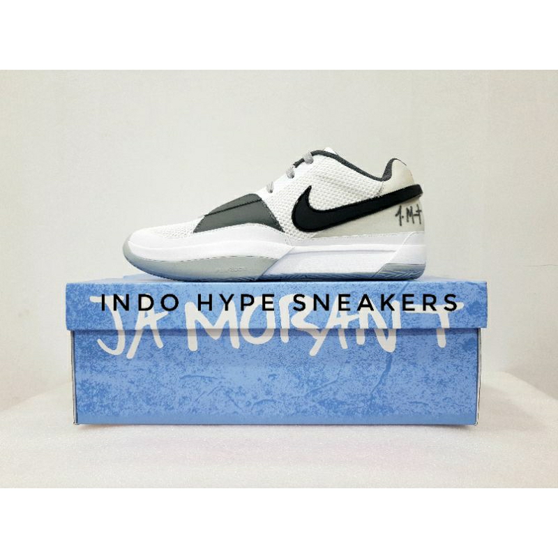 Jual Nike Ja Morant 1 EP LIGHT SMOKE GREY (XDR) | Shopee Indonesia