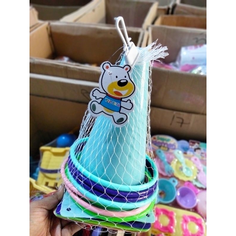 Jual Mainan anak cone kerucut plus ring | Shopee Indonesia