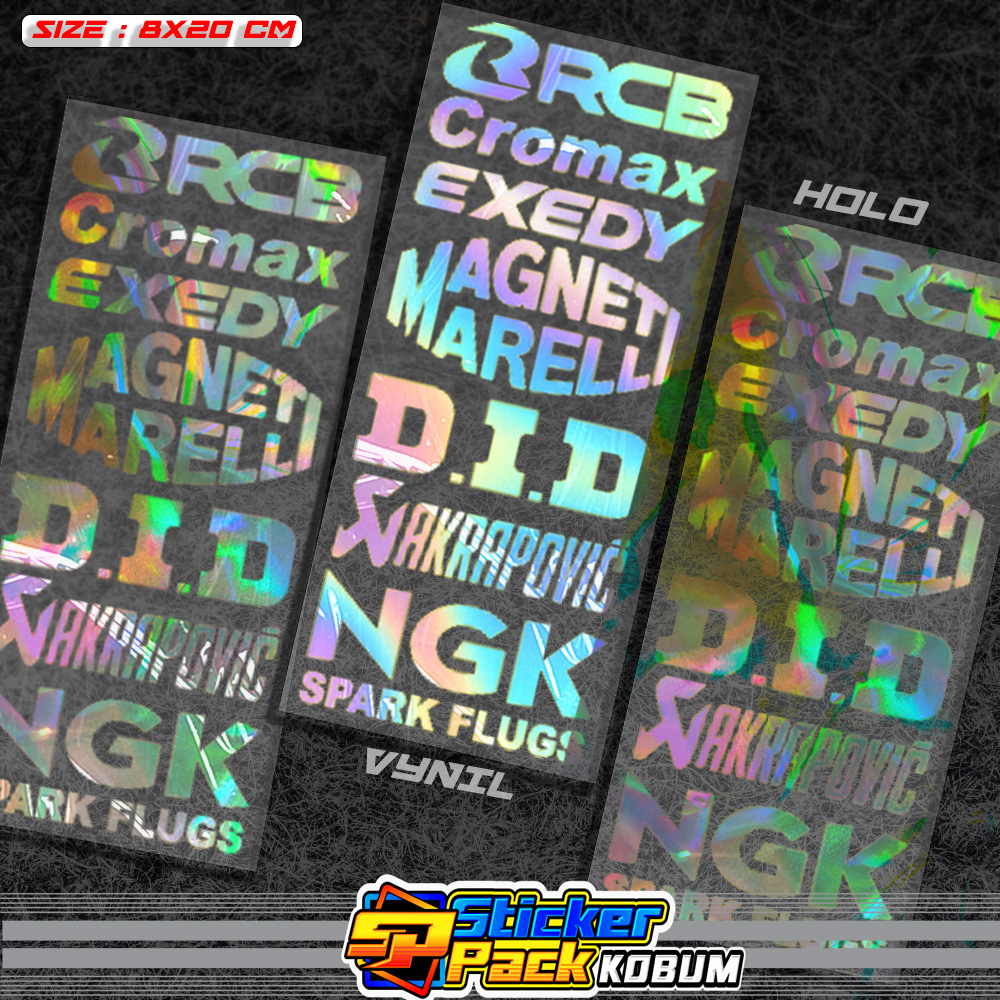 Jual Stiker Cuting Racing Pack Stiker Racing Keren Stiker Motor ...