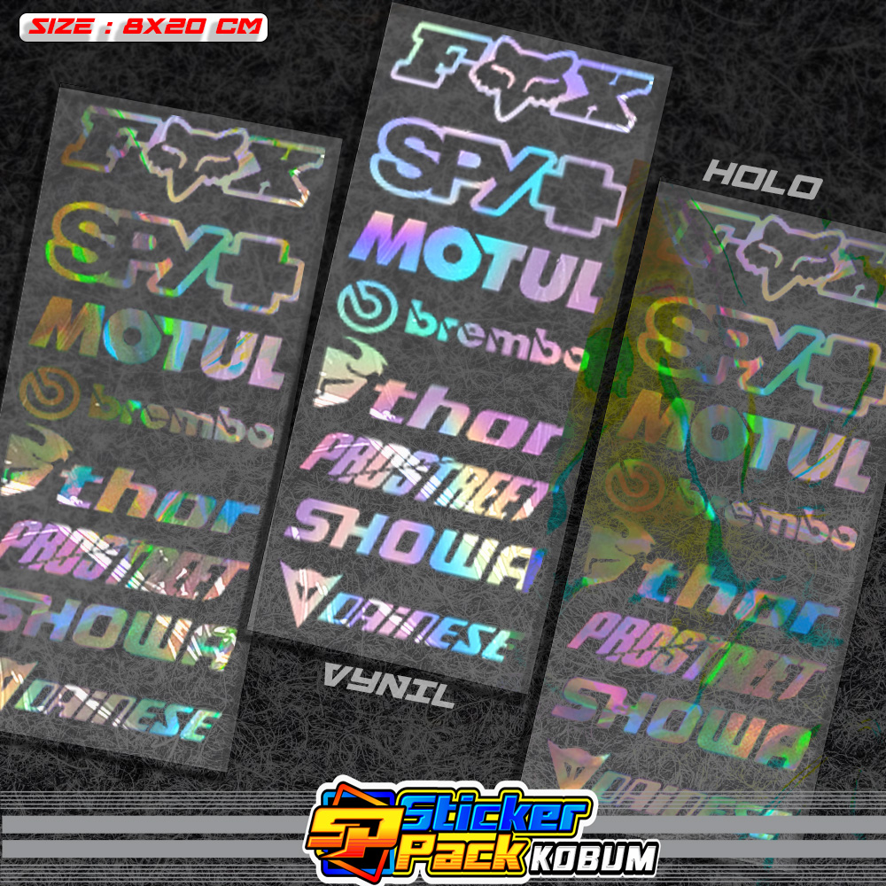 Jual Stiker Cuting Racing Pack Stiker Racing Keren Stiker Motor ...