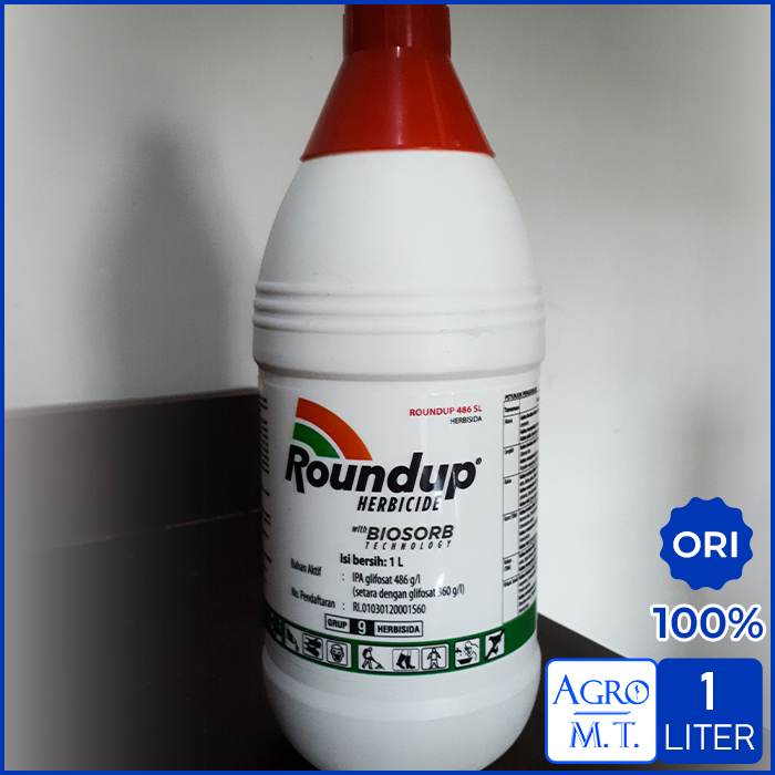 Jual Herbisida Round Up Biosorp 486 SL (1L) - Bayer | Shopee Indonesia