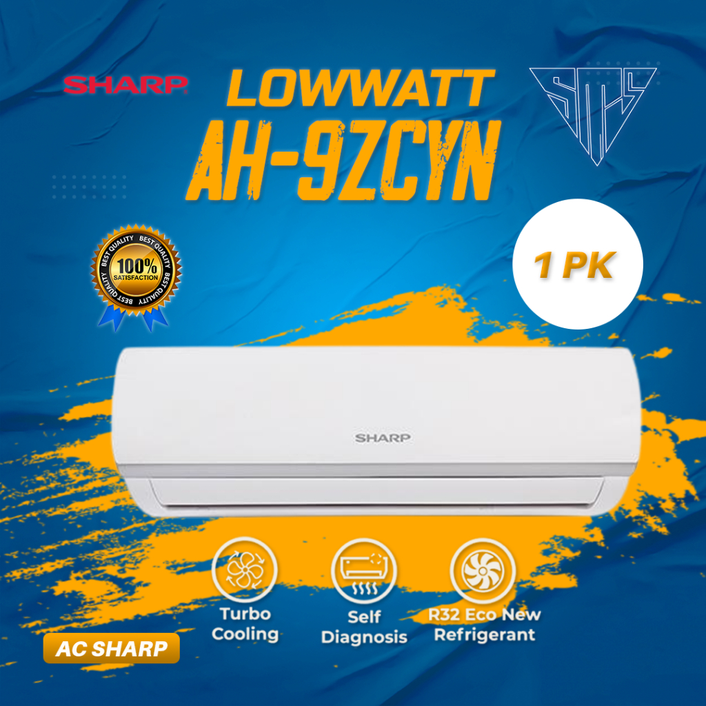 Jual AC SHARP 1 PK AH-A9 BEY / BBY R32 | Shopee Indonesia