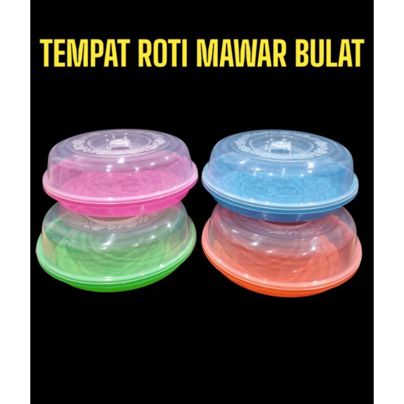 Jual TEMPAT ROTI BULAT+TUTUP | Shopee Indonesia