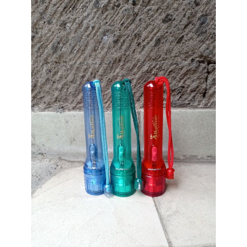 Jual Senter ALKALINE Transparan,Senter Murah,Senter Baterai AA,Senter ...