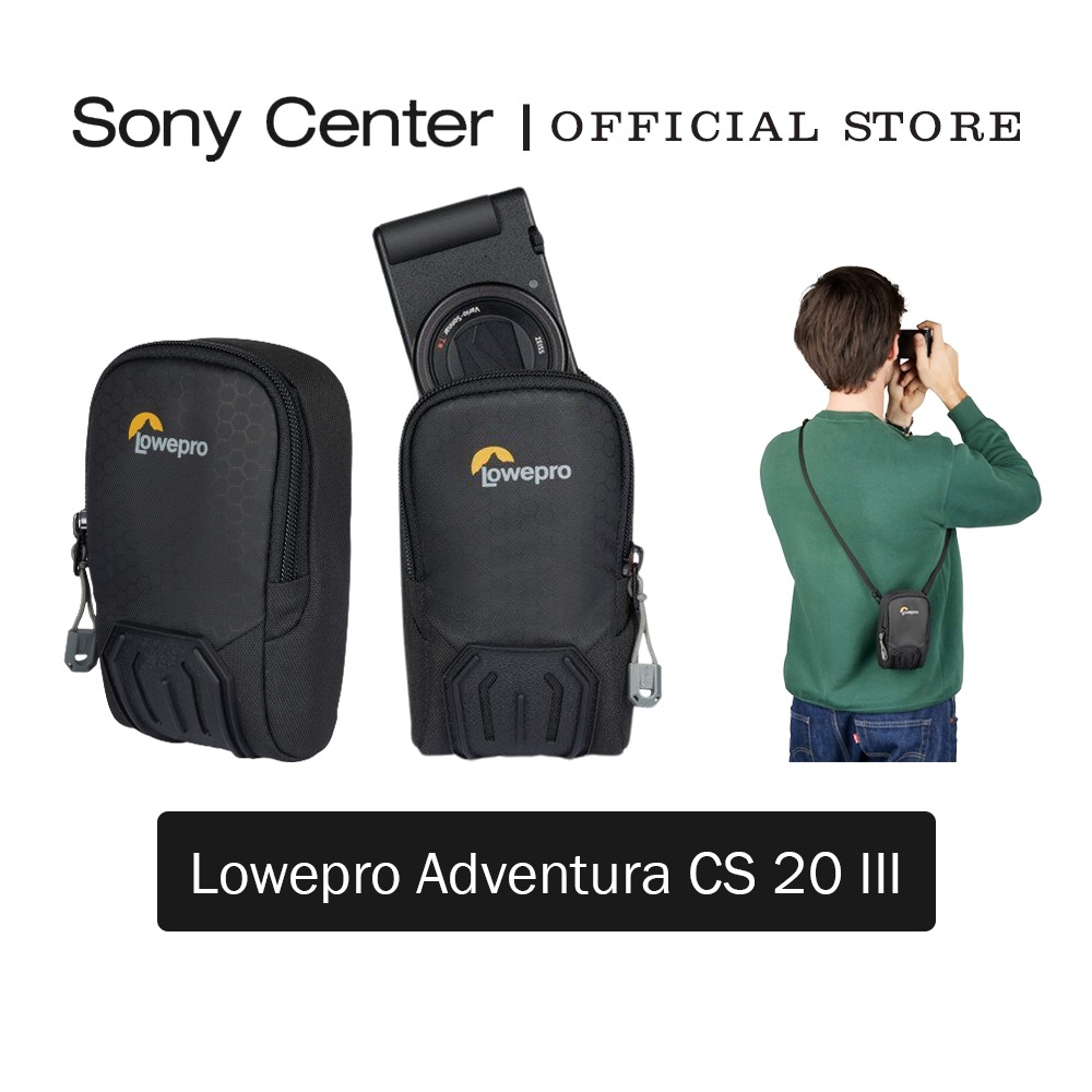 Jual Lowepro Adventura CS 20 III Compact Camera Bag CS20 III - Black | Shopee Indonesia