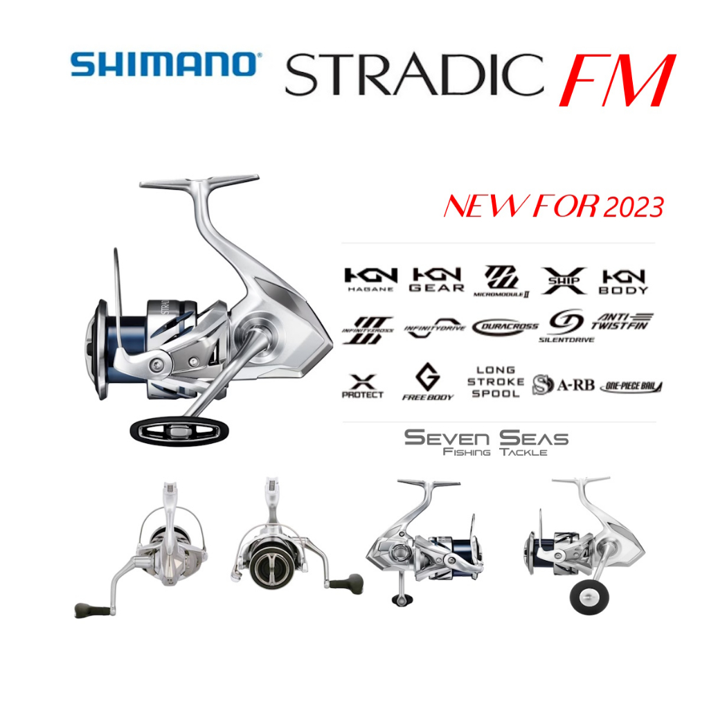 Jual Shimano Stradic FM Model 2023 Spinning Reel Pancing | Shopee Indonesia