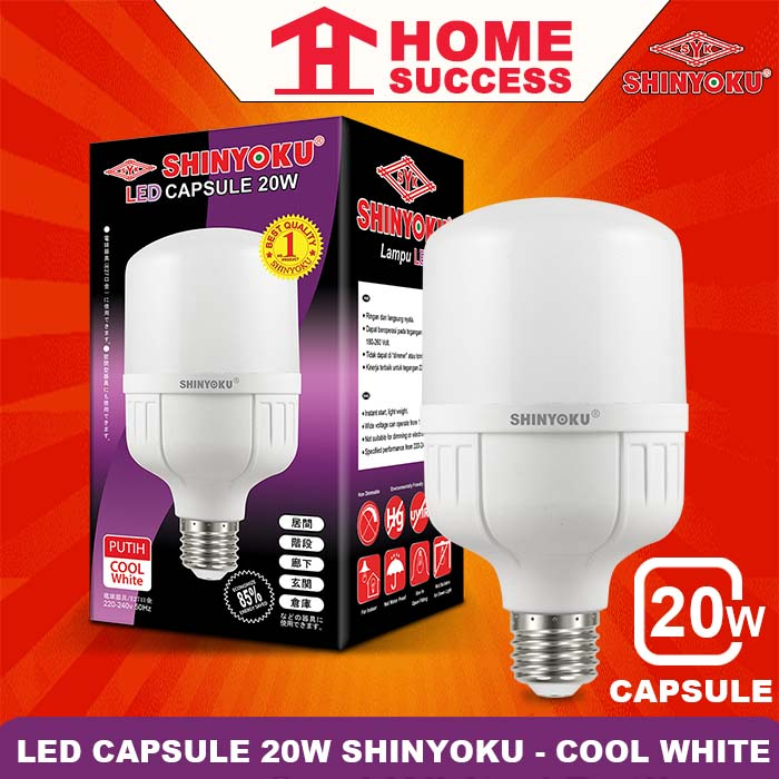 Jual Lampu LED Capsule 20w Shinyoku (Garansi Resmi 1 Tahun) / LED ...